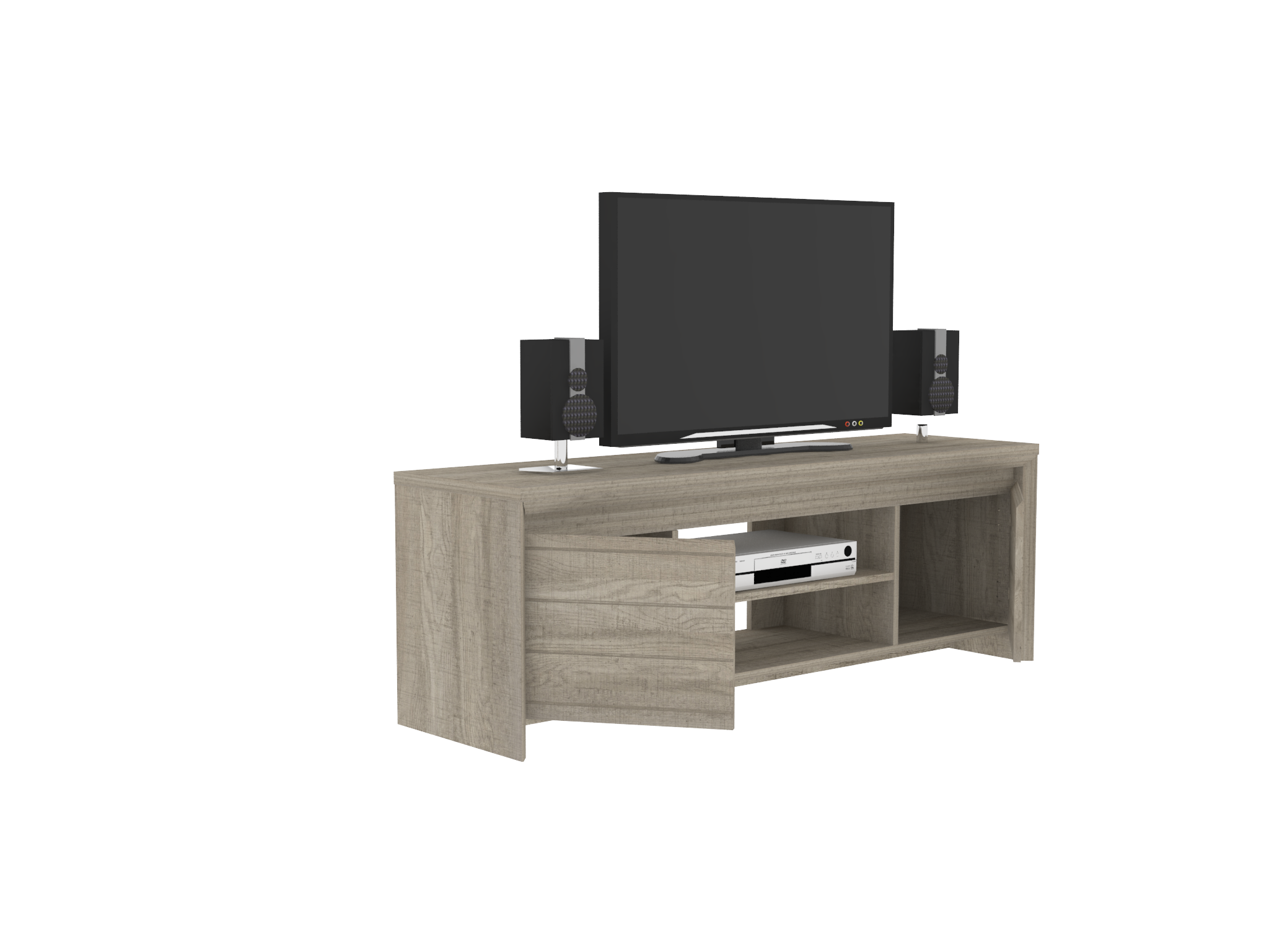 Expo Video Rack VR-7257 Living Room Video Rack Furniture | Arjuna